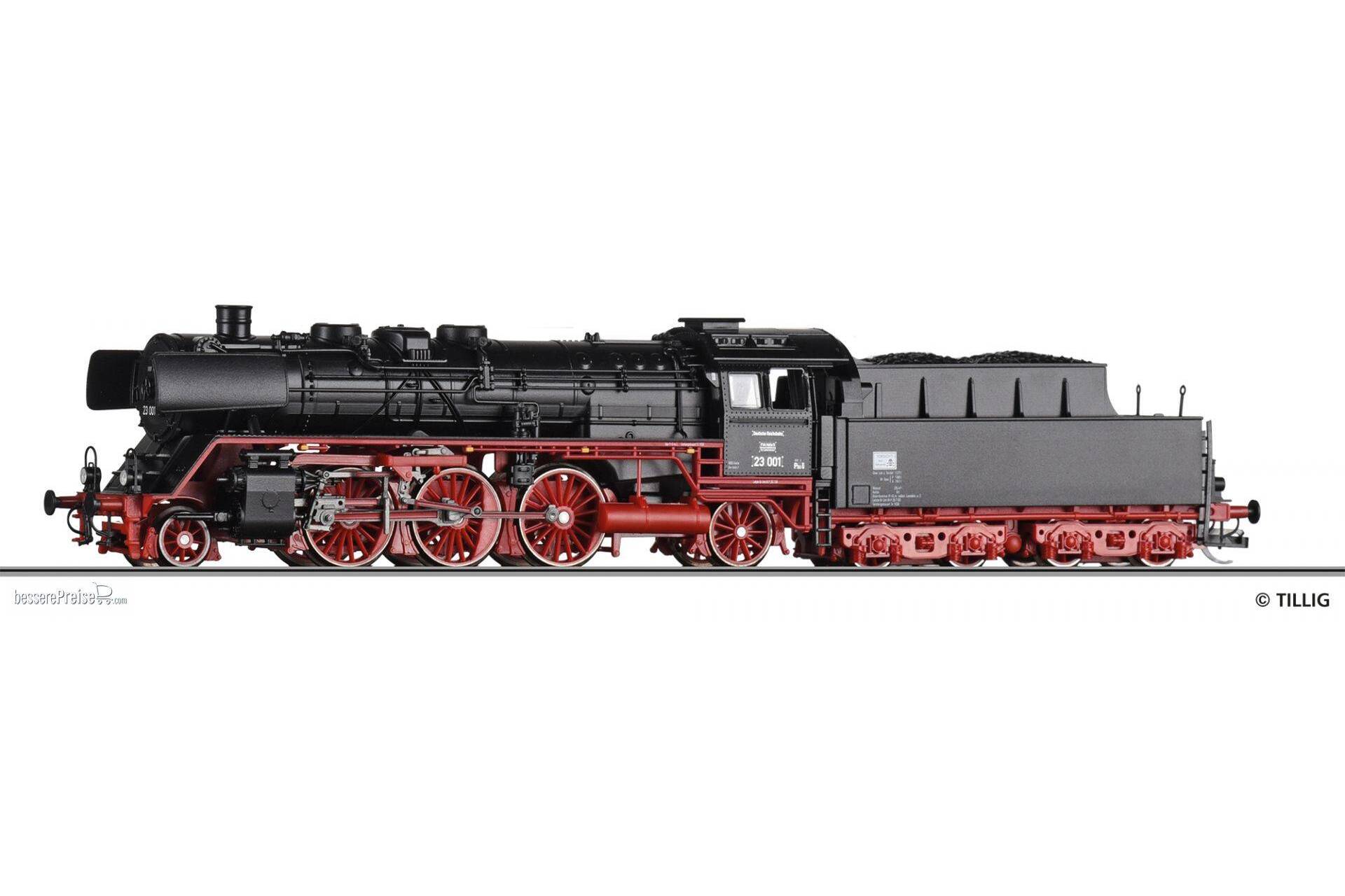 Tillig 02103 - Dampflokomotive der DR