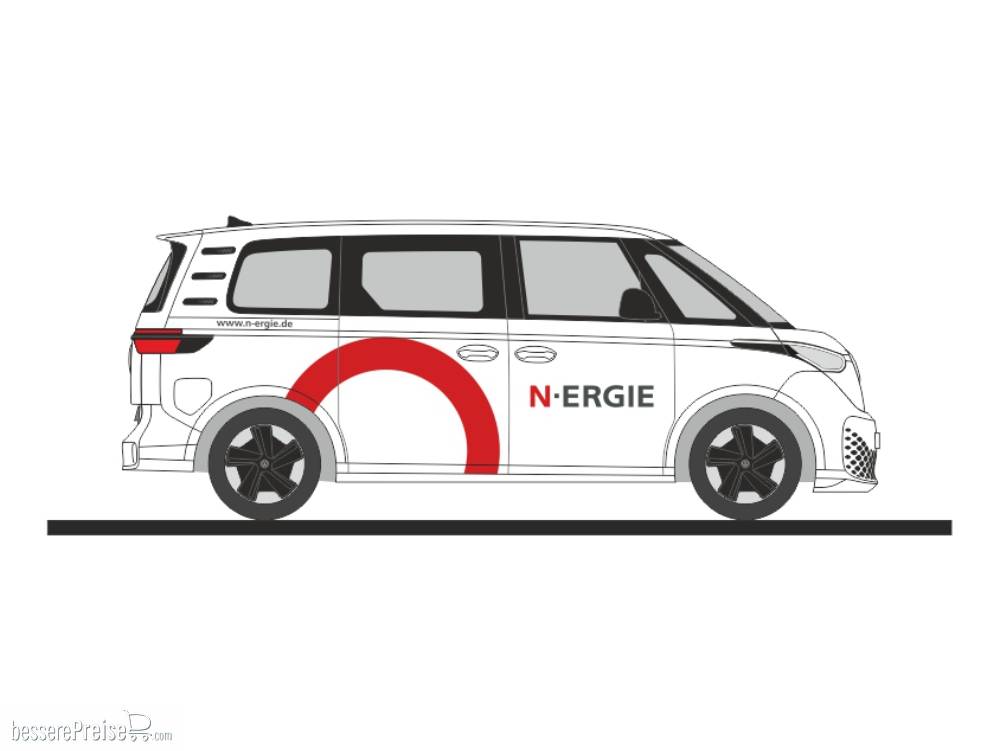 Rietze 32111 - Volkswagen ID.Buzz People N-Ergie Nürnberg, 1:87