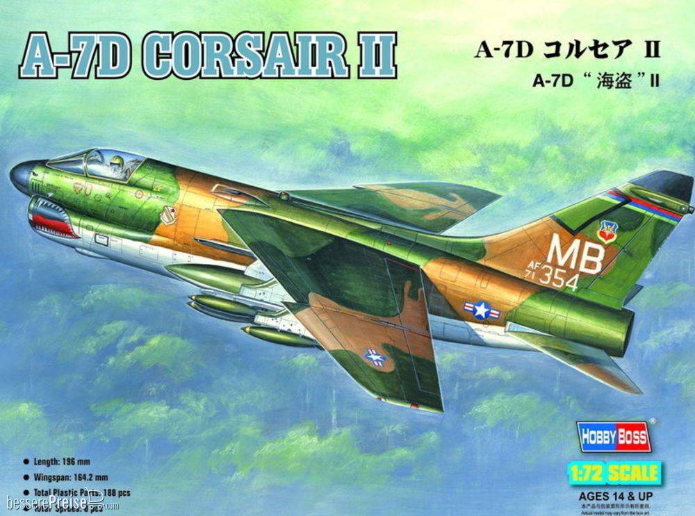 Hobby Boss 87203 - 1:72 A-7D Corsair II