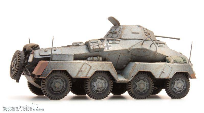Artitec 387.71-WG - WM Sdkfz 231 8-Rad 20mm grau-Wintertarnung
