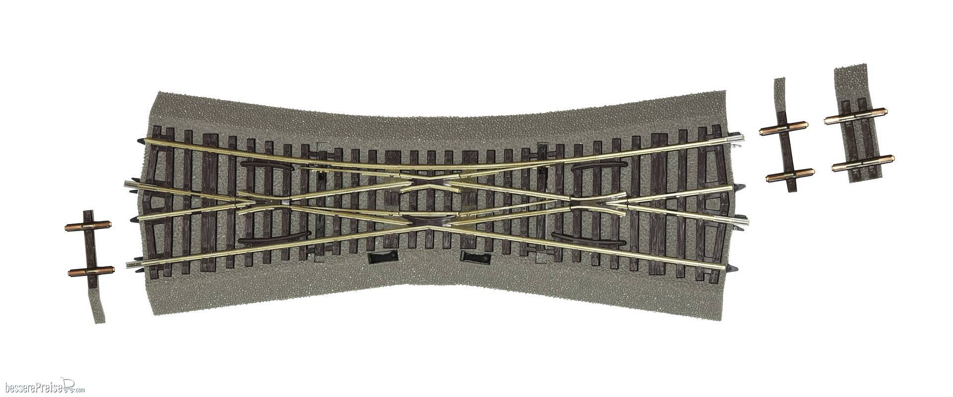 Roco 42547 - Einzelkreuzungsweiche EKW15 Handantrieb