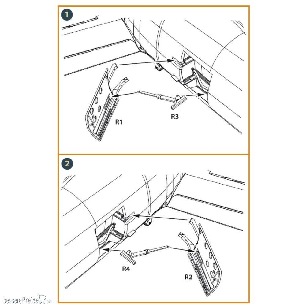Clear Prop Accessories CPA48051 - F-86A air brakes for CP kits