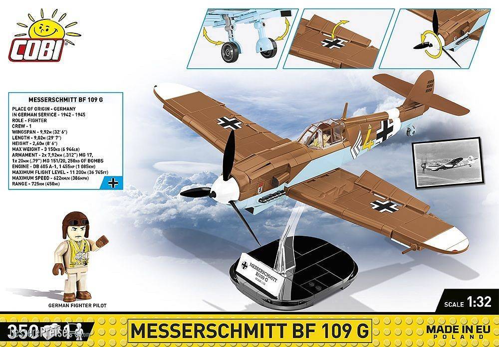 Cobi 5761 - Messerschmitt Bf 109 G