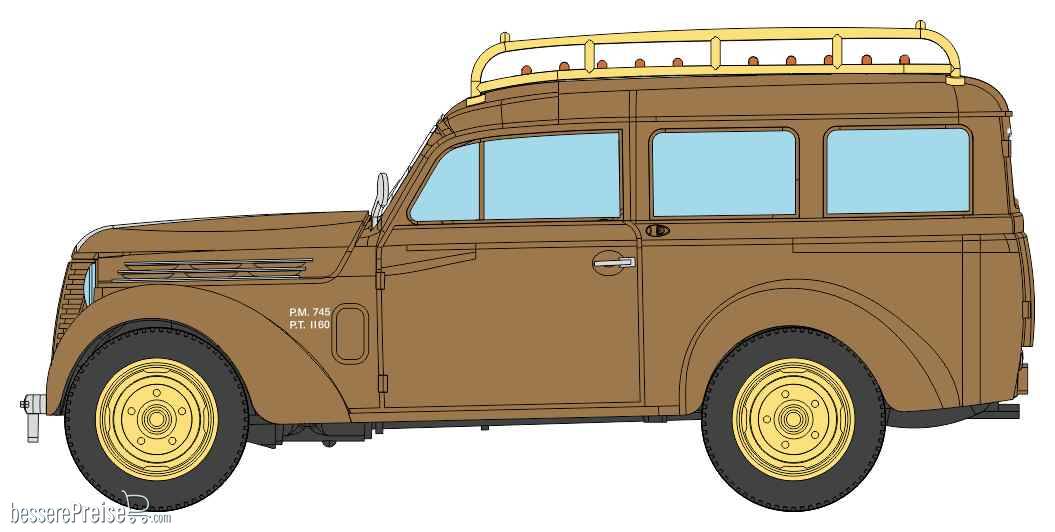REE Modeles CB-210 - Car Renault JUVAQUATRE, Glazed family, Brown ...
