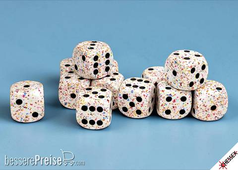 Chessex CHX25721 - Speckled® 16mm d6 Birthday Dice Block™ (12 dice)