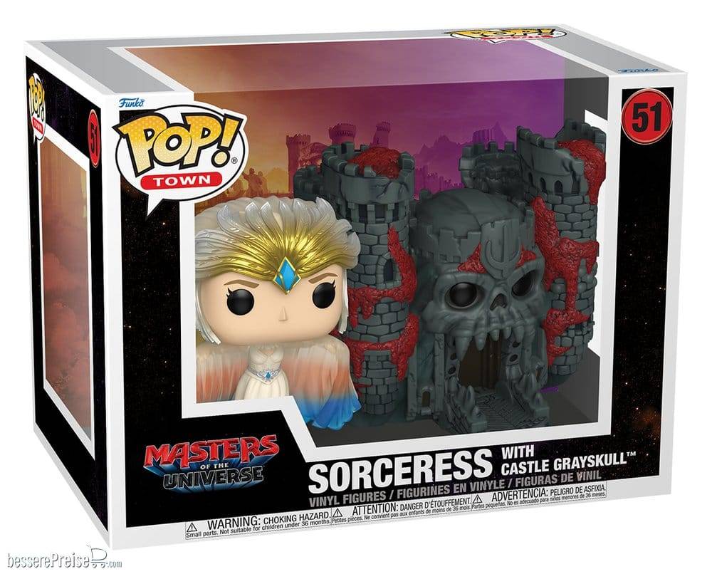 Funko FK93632 - Masters of the Universe (2026) POP! Town Vinyl Figur ...