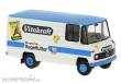 Brekina 36862 - Brekina, Mercedes L 406 D Kasten, 1967, Vitakraft, 1:87